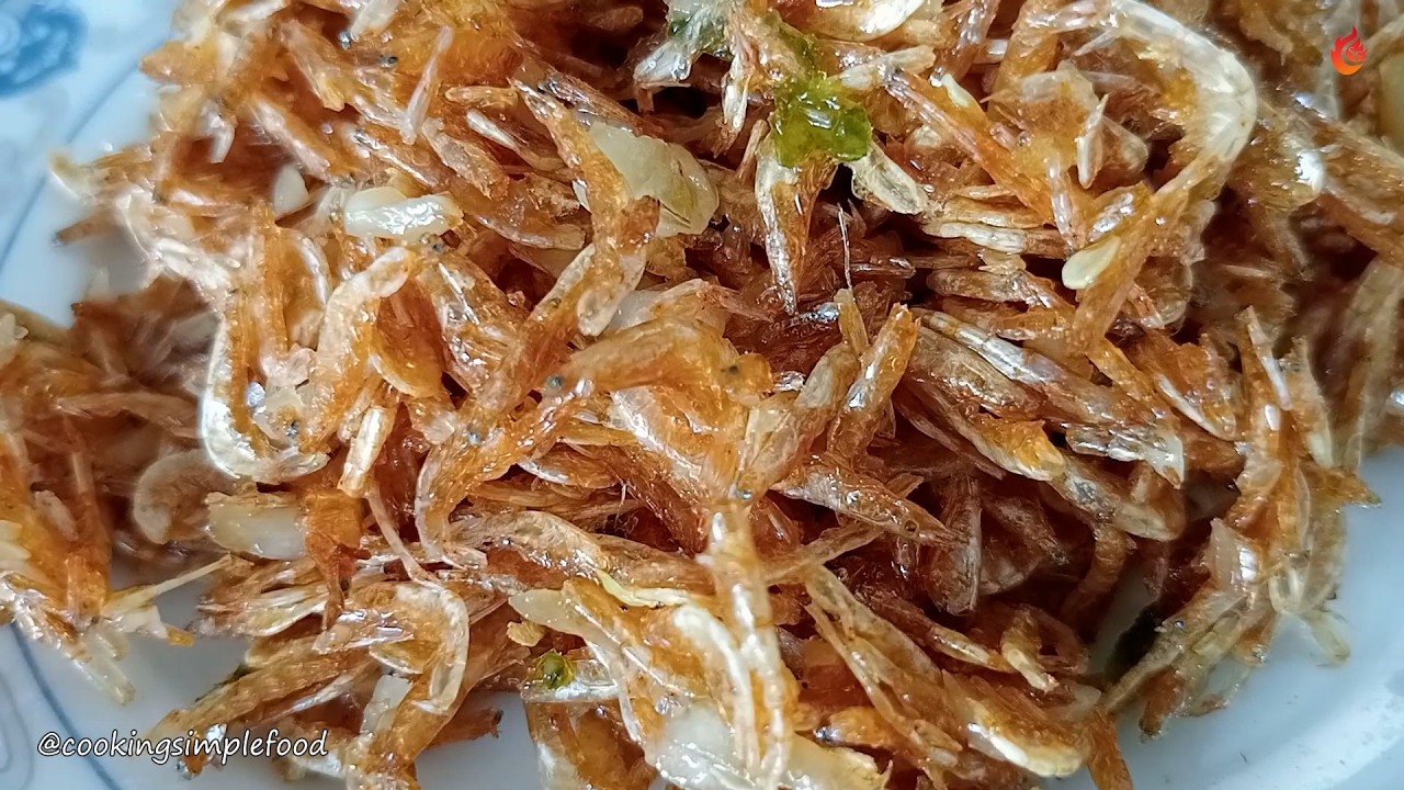 A Delicious Dish From Krill - Crispy Roasted Krill With Garlic Sauce ...