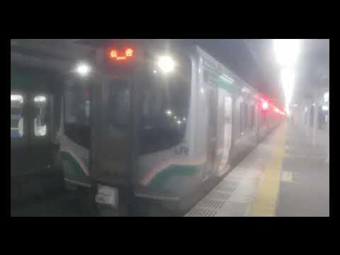 【JR東北本線】 E721系1000番台P4-6編成+E721系0番台P-6編成 普通 仙台行き 白石発車 - YouTube