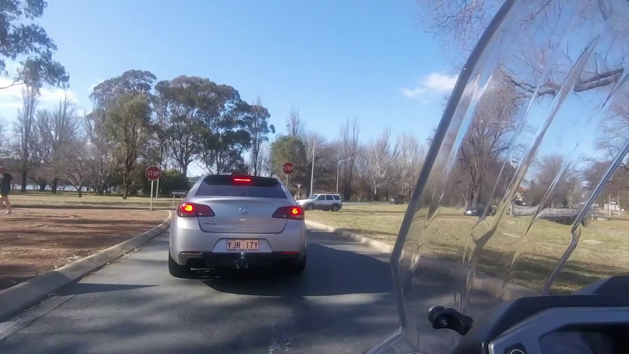Stop signs do not count in vicinity of AFP College - YouTube