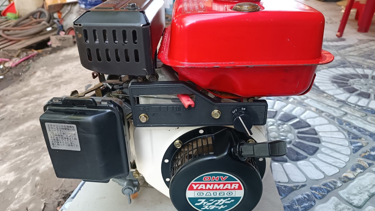 Đã bán.Máy Yanmar GA120 4hp tua nhanh đẹp lung linh hàng bãi Nhật đt ...