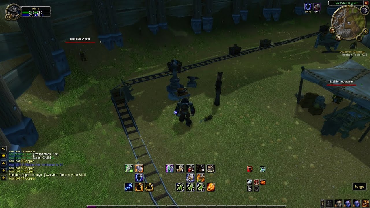 Mulgore Quests - Dwarven Digging (WoW Classic) - YouTube