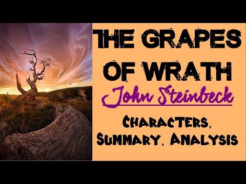 The Grapes of Wrath by John Steinbeck | Characters, Summary, Analysis ...