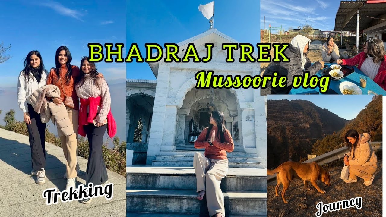 Dehradun to BHADRAJ TEMPLE trek | This happened 😱|Mussoorie| Hidden gem ...