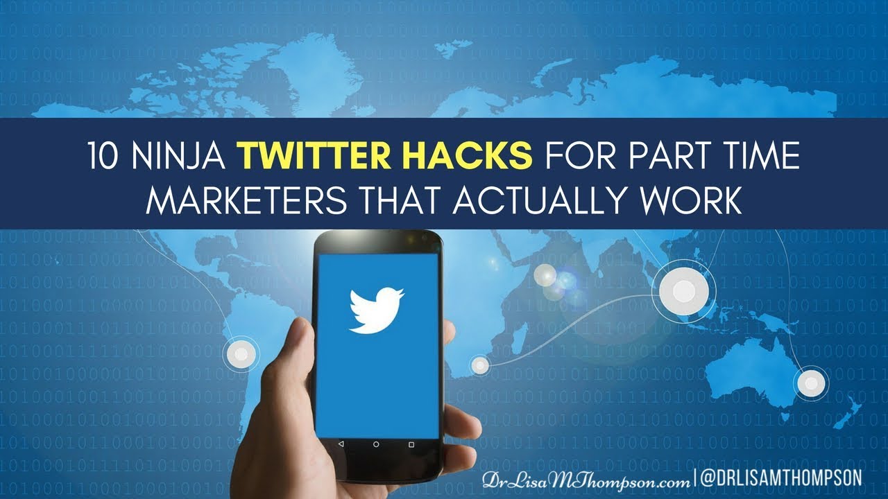 10 Ninja Twitter Hacks for Part Time Marketers That Actually Work - YouTube