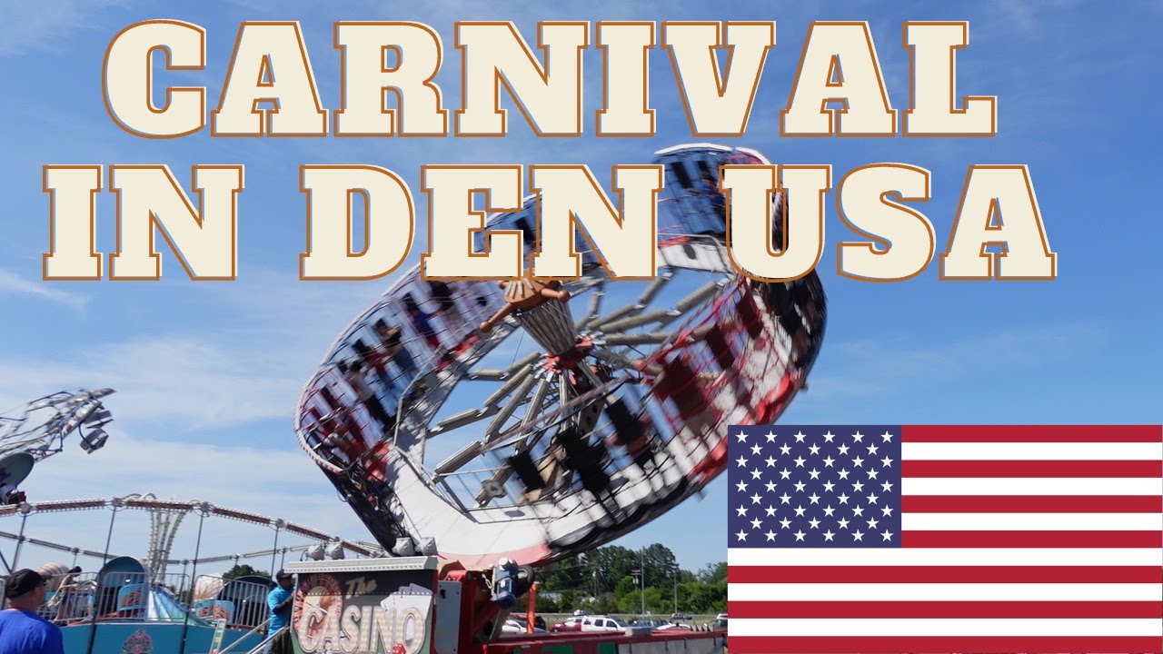 CARNIVAL USA - RUMMELPLATZ IN AMERIKA || AUSWANDERN USA Vlog [ 160 ...