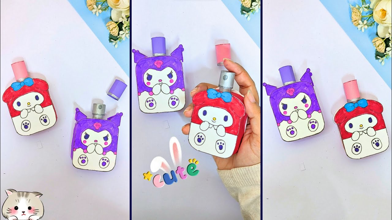 Paper Perfume Craft Ideas | DIY Scented Origami | Origami Perfume ...