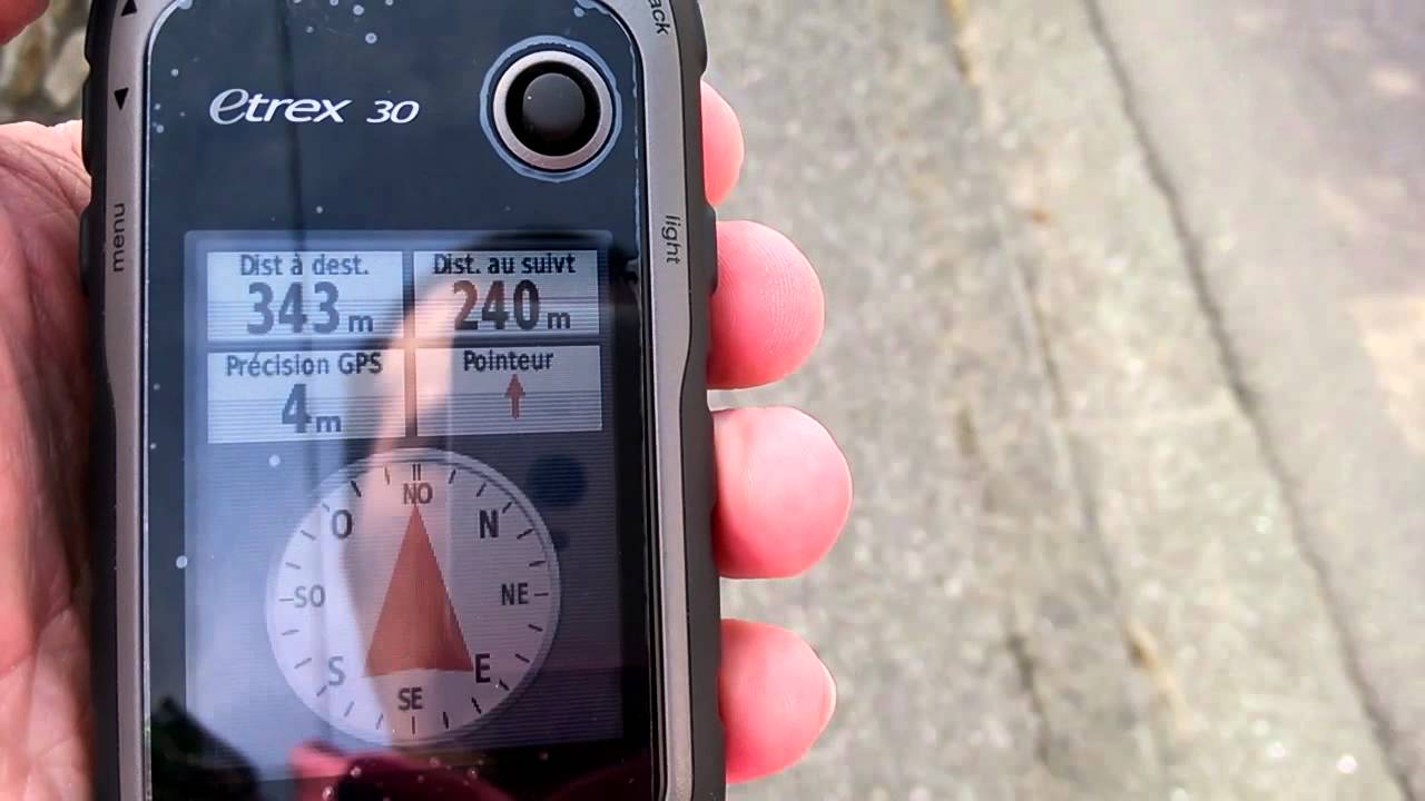 Garmin eTrex 30 - Crazy Compass #3 - YouTube