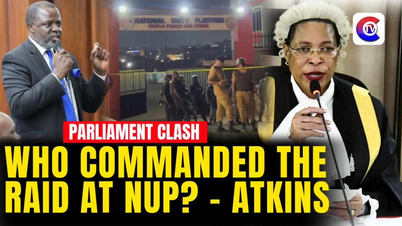 MP Atkins Katushabe Demands Answers: Who Commanded the NUP Headquarters ...
