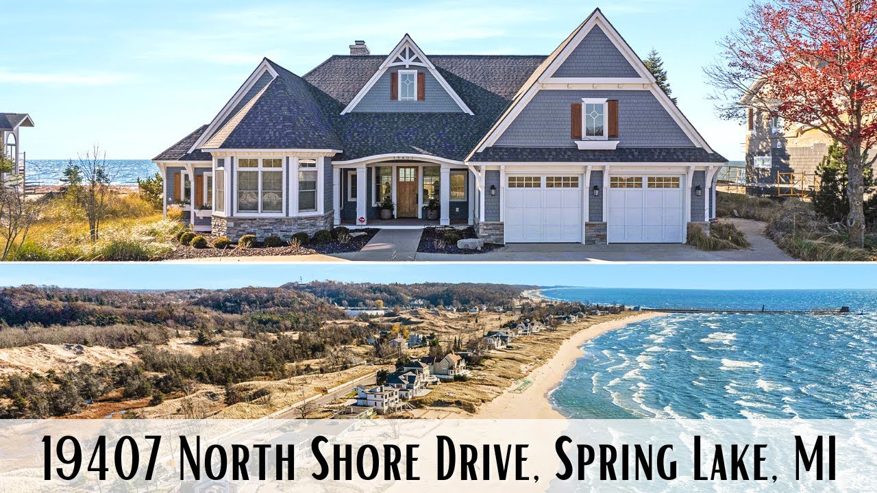 19407 North Shore Drive, Spring Lake, MI 49456 | Lake Michigan Home ...