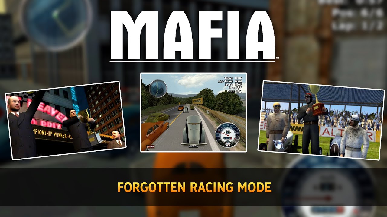 Forgotten racing mode in Mafia 1 - YouTube