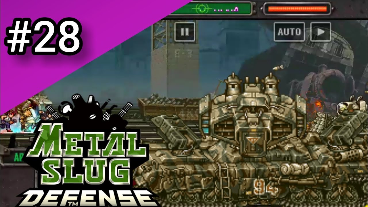 💧El ultimo mapa es complicado - Metal Slug Defense {#28} - YouTube