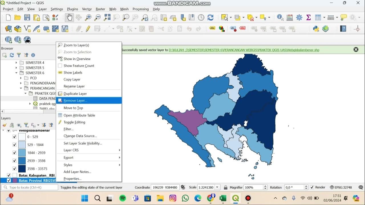 CARA CEPAT MEMBUAT WEBGIS DENGAN QGIS - YouTube