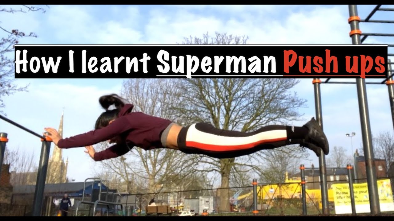 SUPERMAN PUSH UPS | Push up journey - YouTube