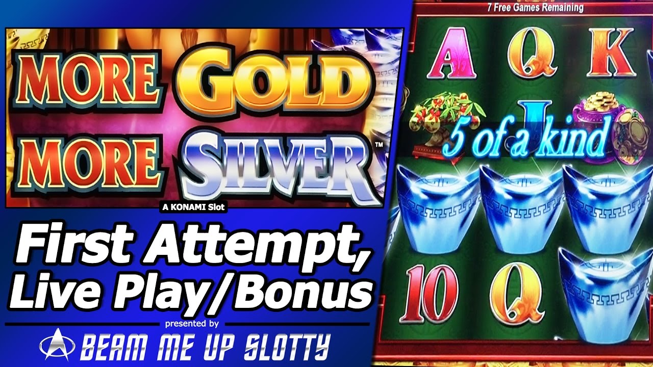 More Gold, More Silver Slot - First Attempt with 2 Quick Free Spins ...