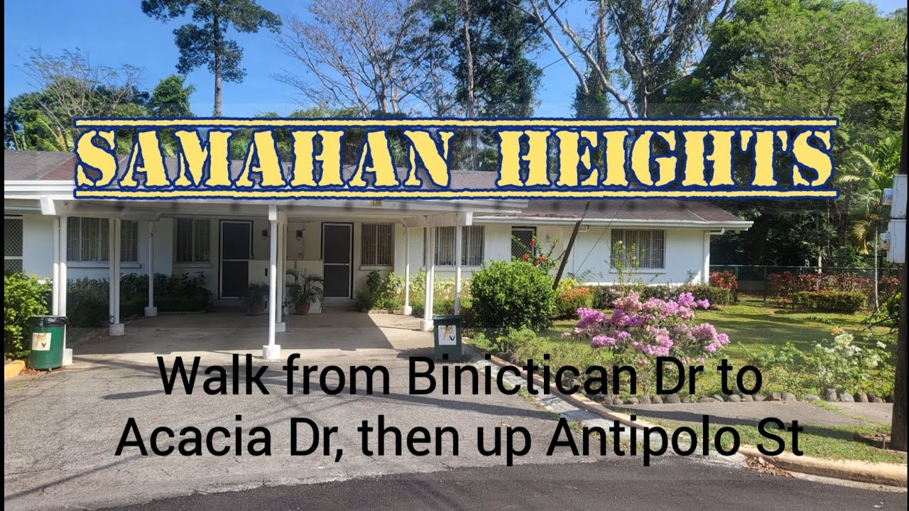 Samahan Heights Subic Bay short walk. #subicbay #philippines (1080p60HD ...