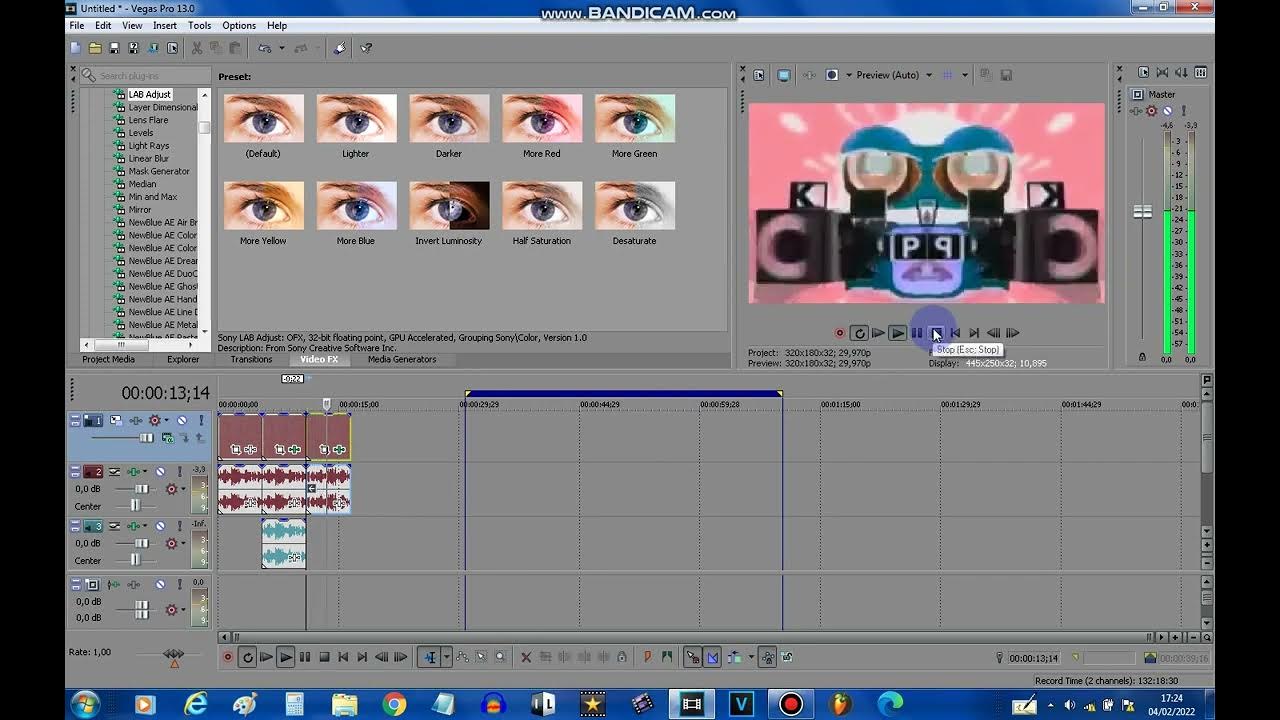 How To Make (Sponsored By Preview 2 Effects) On Sony Vegas Part 1 - YouTube