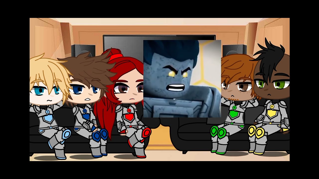 Nexo Knights react to Stone Clay (aka The Gray Knight) | Gacha Club ...