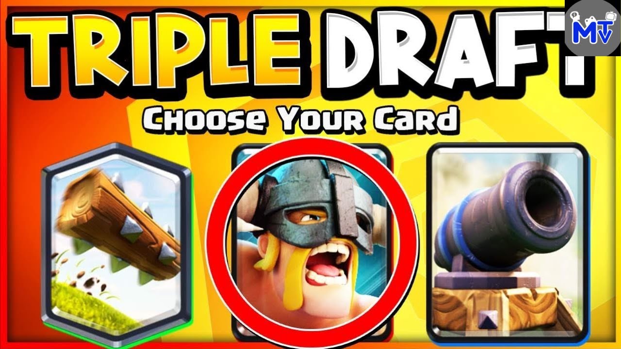 Clash Royale - Let's Play TRIPLE DRAFT! - YouTube