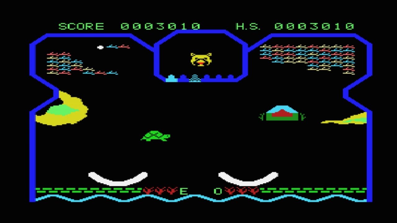 [타누사마][MSX] 플리퍼 슬리퍼 MSX GAME FLIPPER SLIPPER フリッパースリッパー (1984) - YouTube
