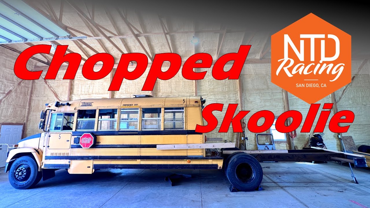How To Chop A School Bus - YouTube