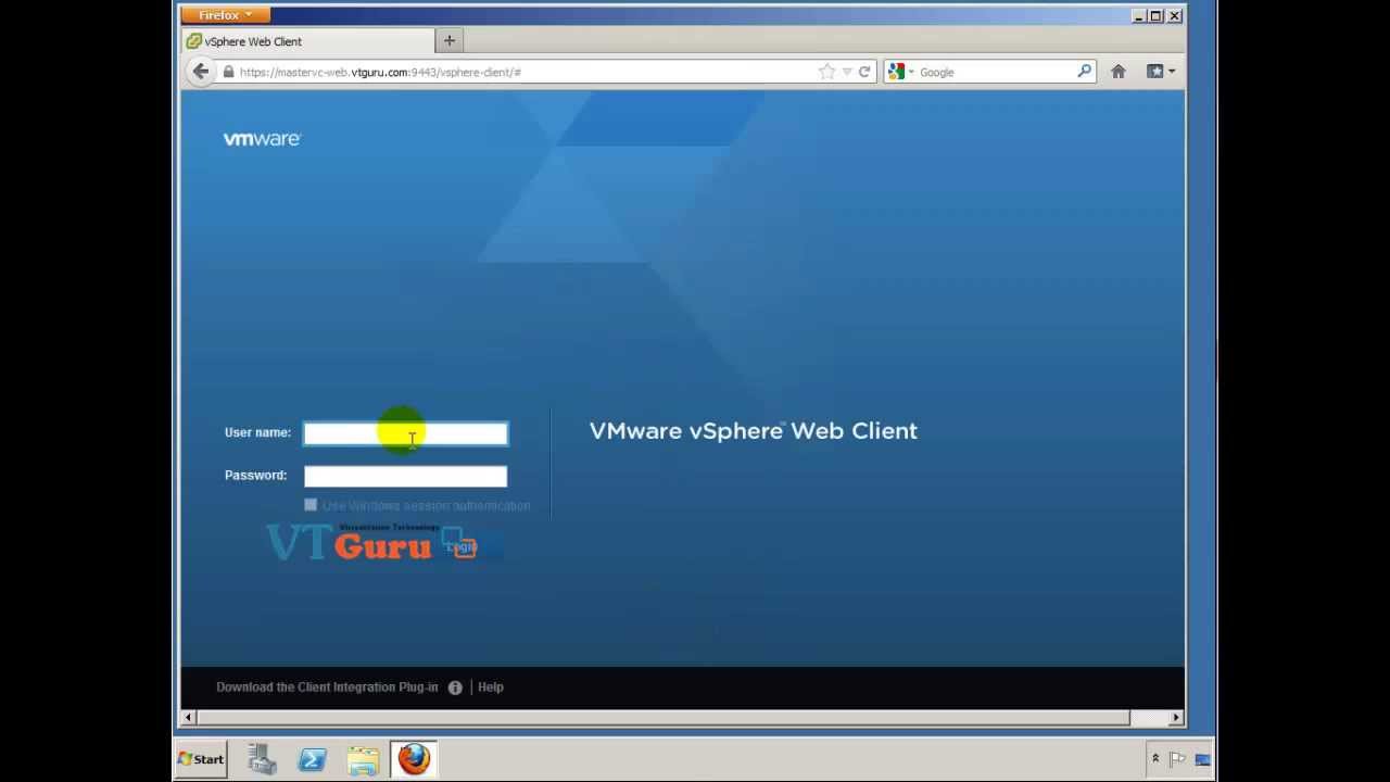 VTGURU VMware vSphere-5.5 SSO-Webclient-Inventory-vCenter Standalone Installation Part-3 - YouTube