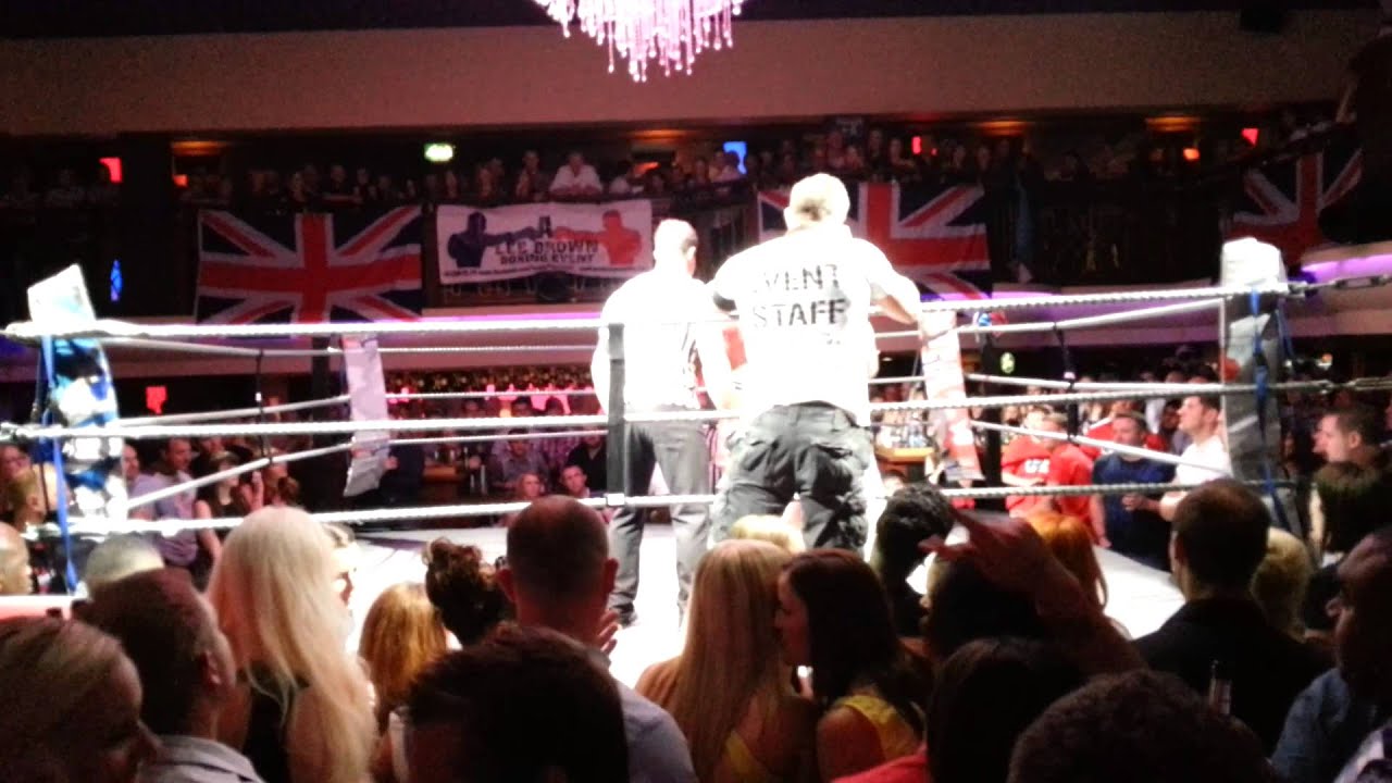 Fire vs Police Charity Boxing Event Nottingham - Chris Kelley - YouTube