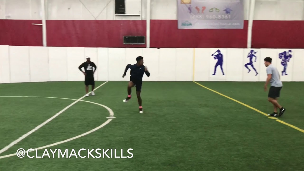 2019 CB Kacee Willaims in the lab with DB Guru Clay Mack Skills - YouTube