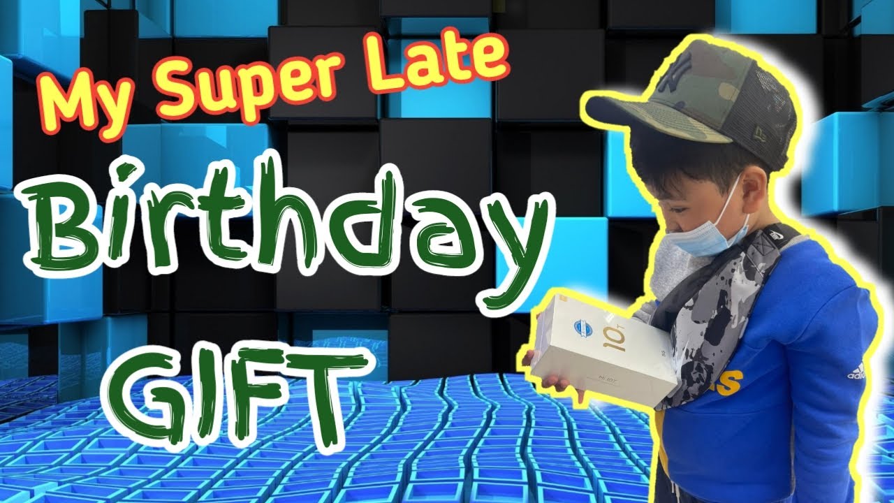 My Super Late Birthday Gift from my Parents | Marcus Andrei TV | Andrei ...