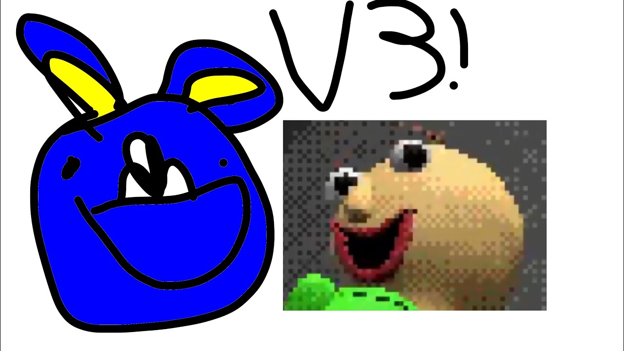 I released baldi v3 to deviantart and sketchfab - YouTube