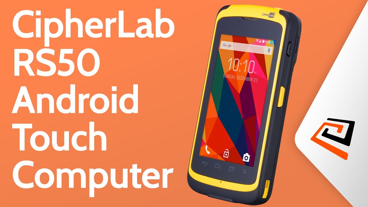 Cipherlab Rs50 Android Touch Computer Youtube