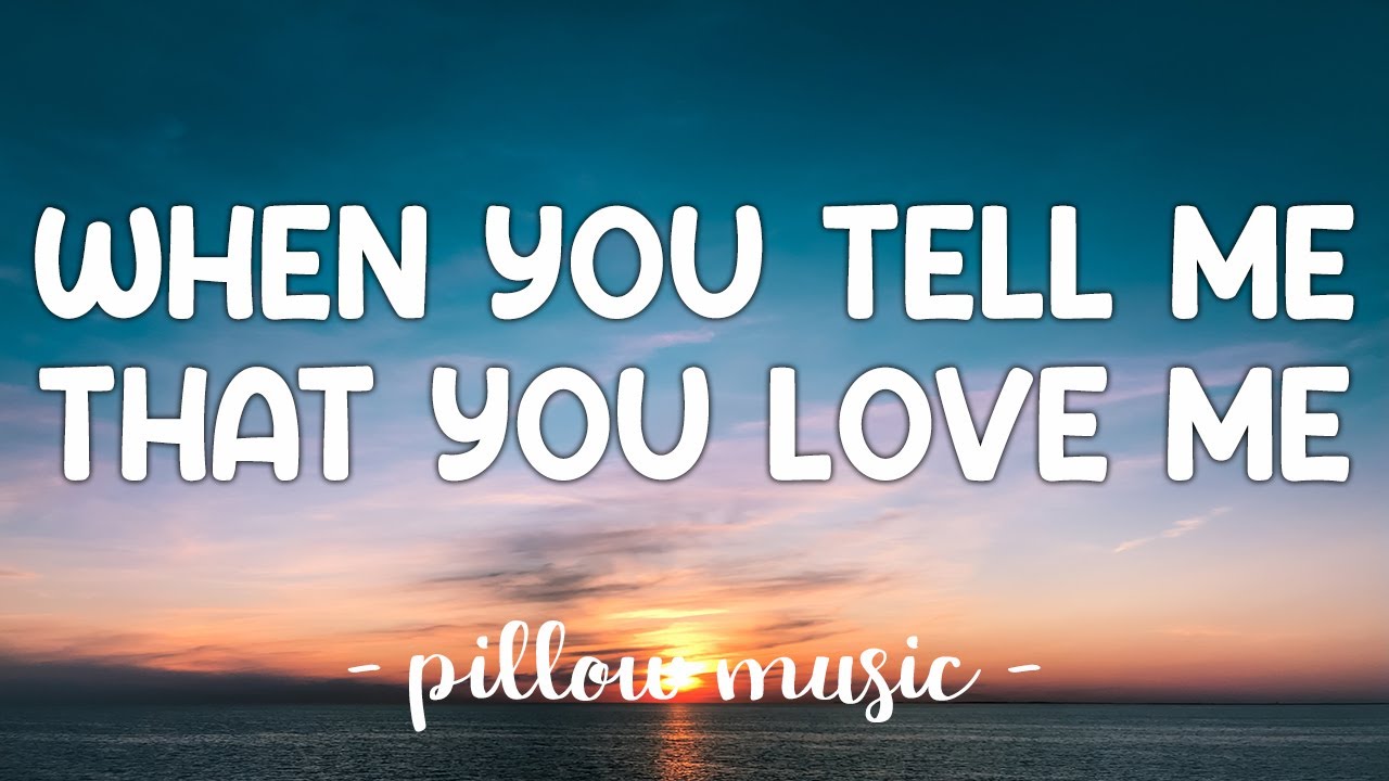 When You Tell Me That You Love Me - Westlife (Feat. Diana Ross) (Lyrics ...