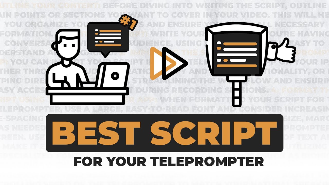 How to create the BEST SCRIPT for your Teleprompter [Step by Step ...