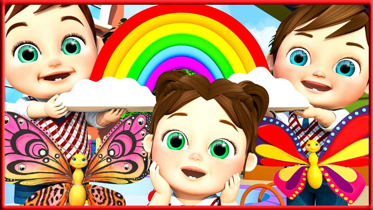 Rainbow Colors Song 🌈🌈| Colors Song for Kids |+Nursery Rhymes ...