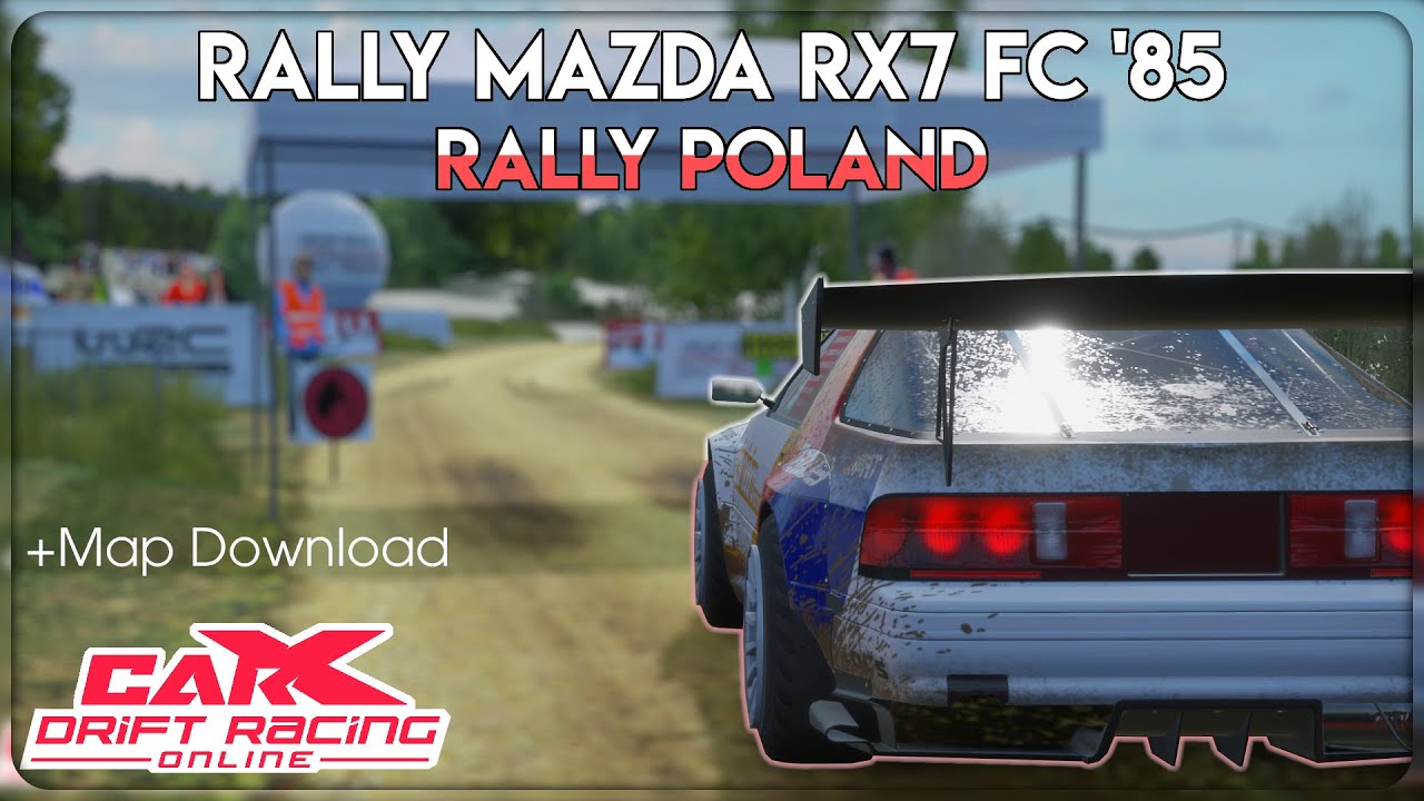 Rally Mazda RX7 FC '85 | Rally Poland | CarX Drift Racing Online - YouTube