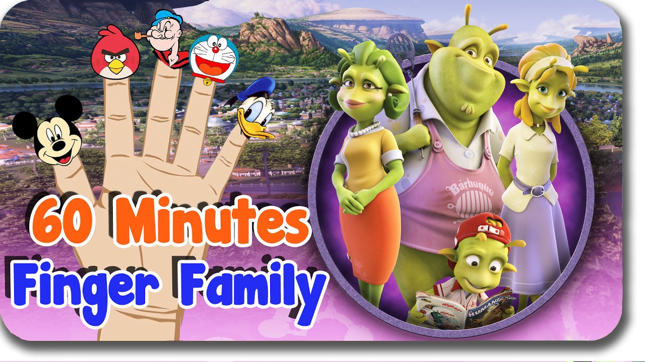 Planet 51 Finger Family Collection | Cartoon Finger Family Nursery ...