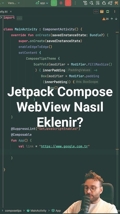 Jetpack Compose’a WebView Nasıl Eklenir? - Mini 3 - YouTube
