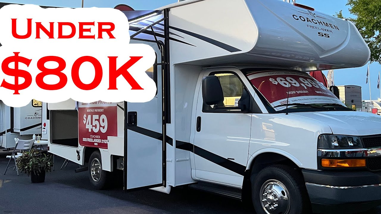 Under $80K Class C 2025 Motorhomes - 16 Most Affordable RVs - YouTube