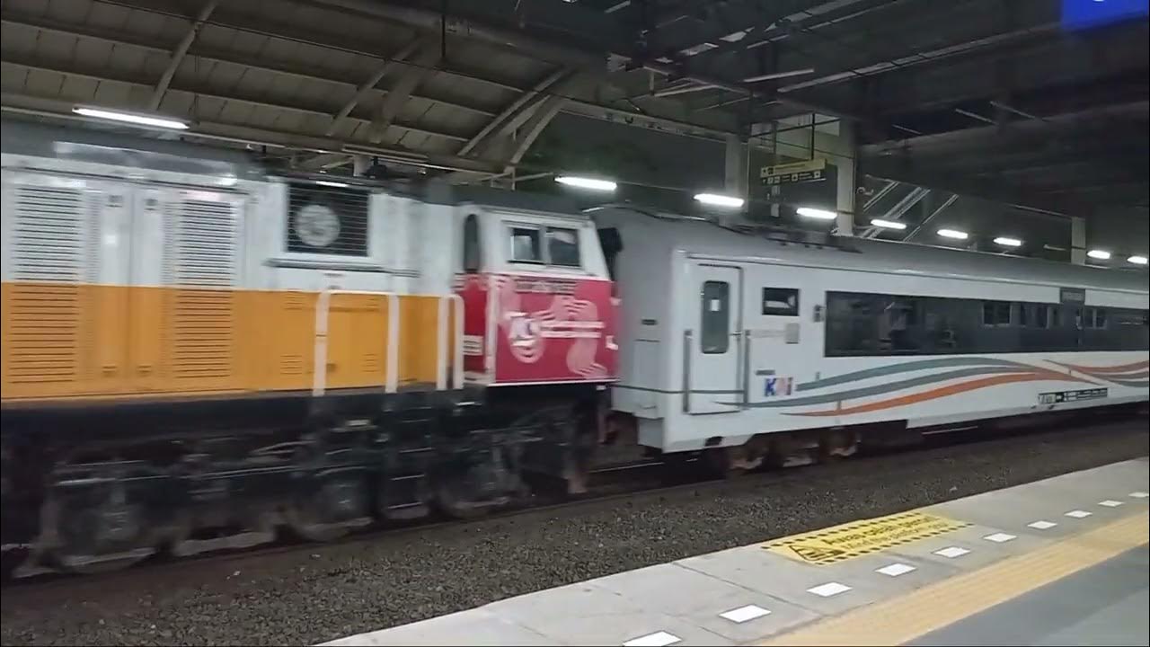 KLB Posko/Kirim Rangkaian: 1 Lok CC 206 + 1 K1 New Image + 1 Kereta ...