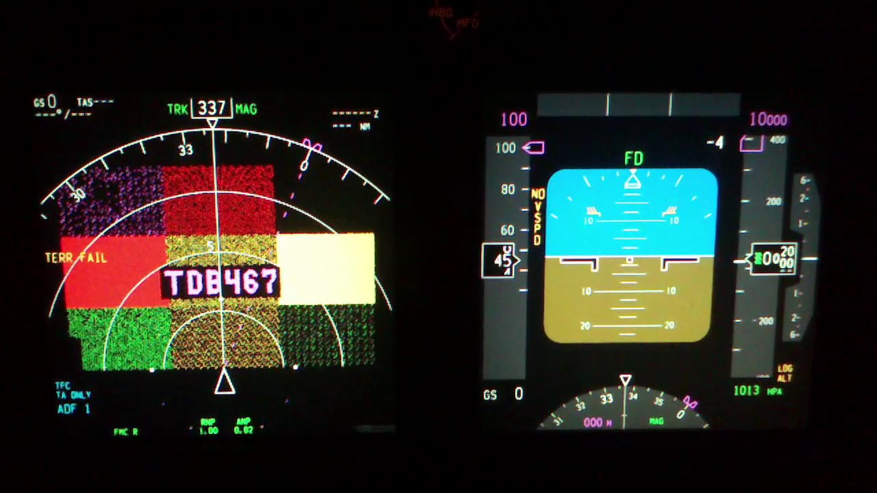 Boeing 737 NG EGPWS Short Test - YouTube