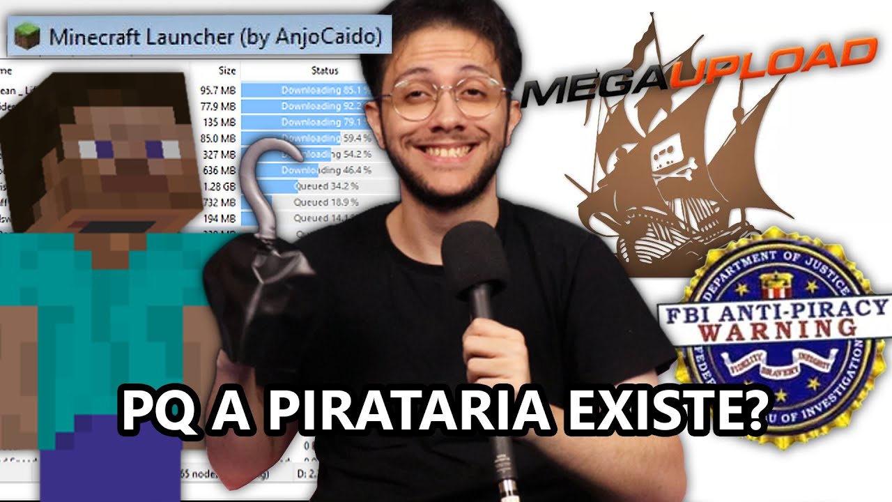 A IMPORTÂNCIA DA PIRATARIA NA INTERNET (e como ela mudou vidas) - YouTube