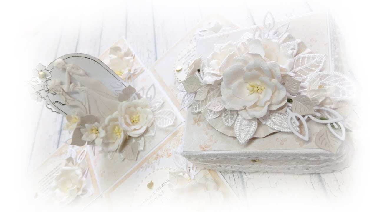 Ślubny exploding box. Exploding box for a wedding. - YouTube