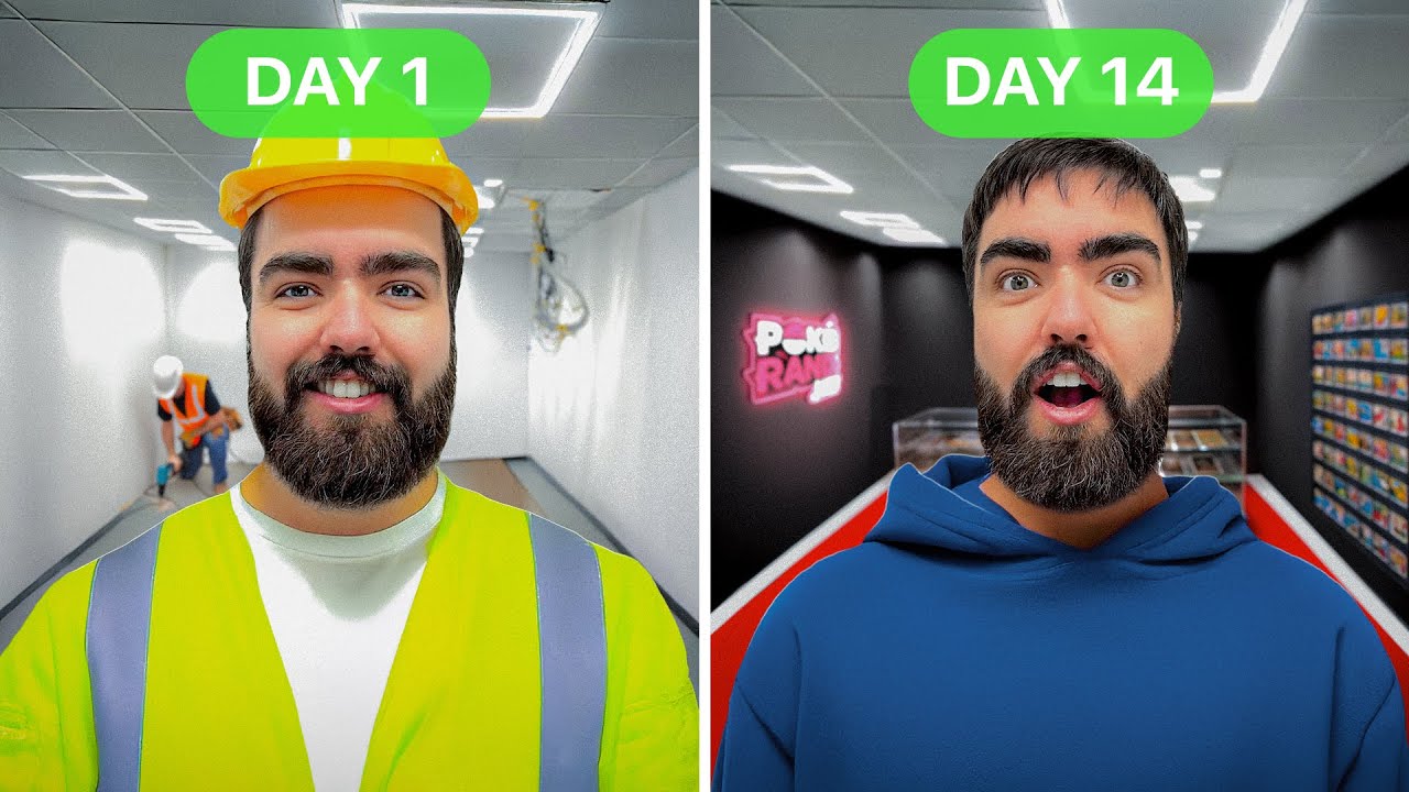 Building My New Pokémon Card Store! - YouTube