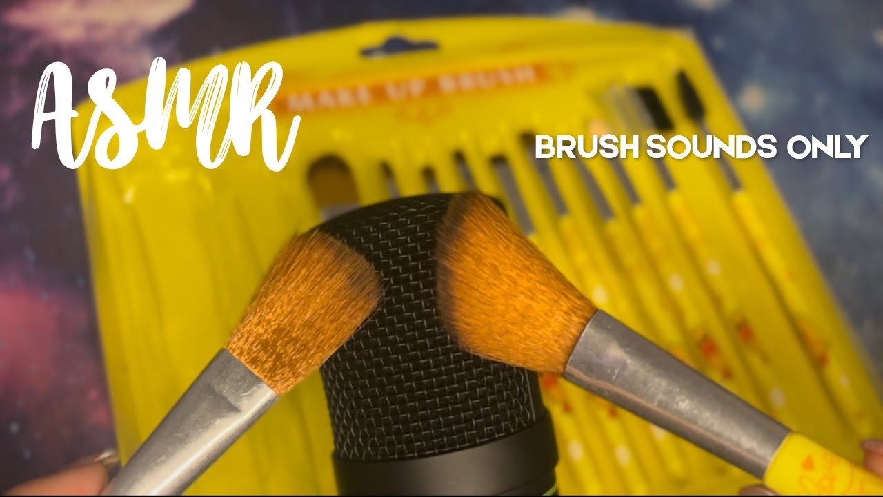 ASMR Brush Sounds - No Talking - YouTube