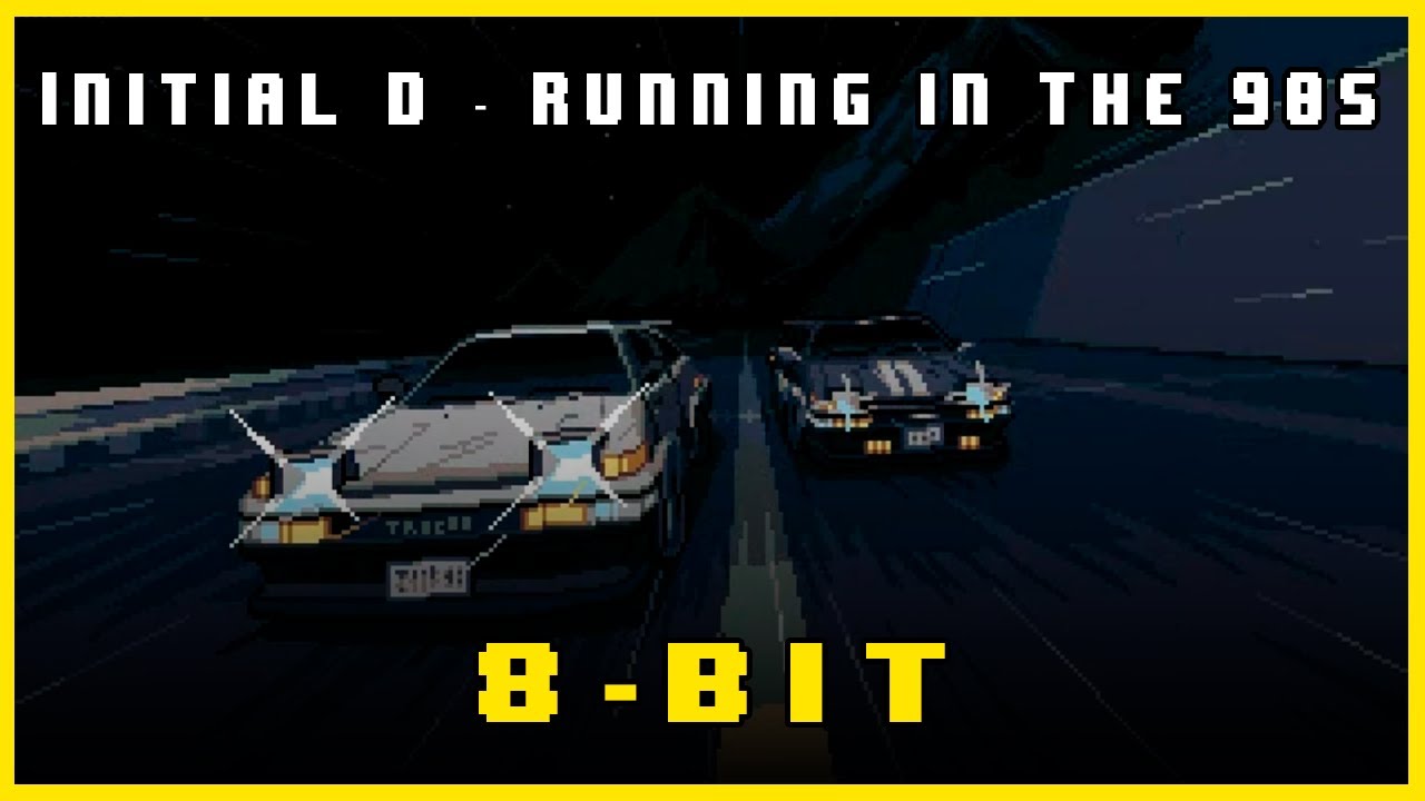 Initial D - Running in The 90s 8 Bit [8-BIT BRASIL] - YouTube