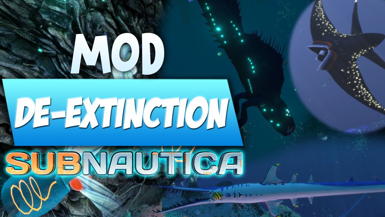 🌎 De-Extinction MOD PARA SUBNAUTICA con Nuevas criaturas - YouTube