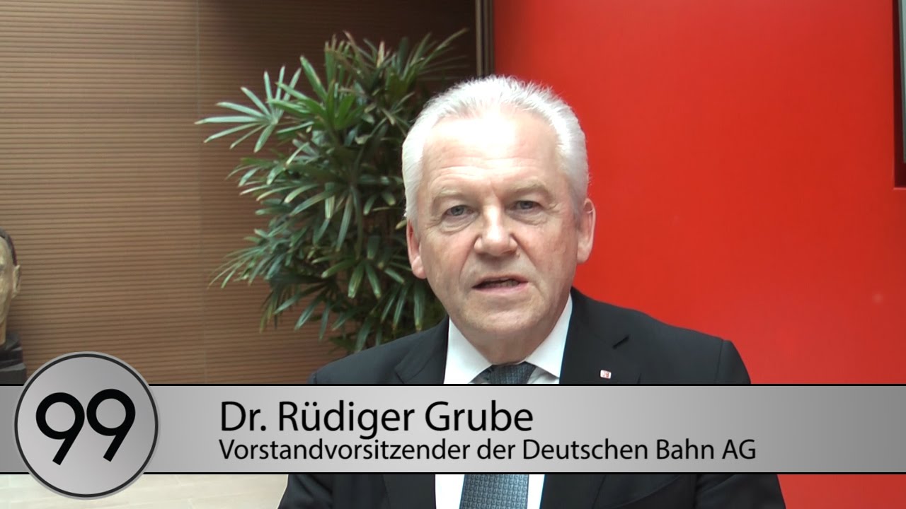 Dr. Grube über den Umgang der Deutschen Bahn mit der ...