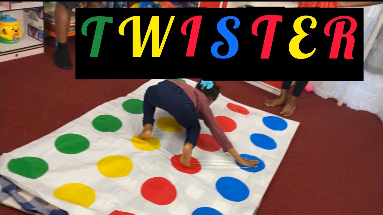 PLAYING TWISTER WITH OUR DAD - YouTube