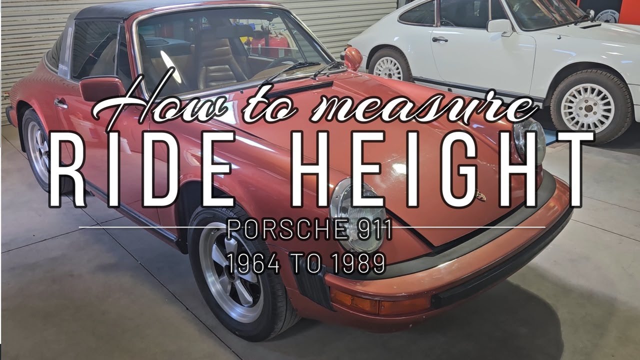 How to Measure Ride Height on a Porsche 911 - YouTube