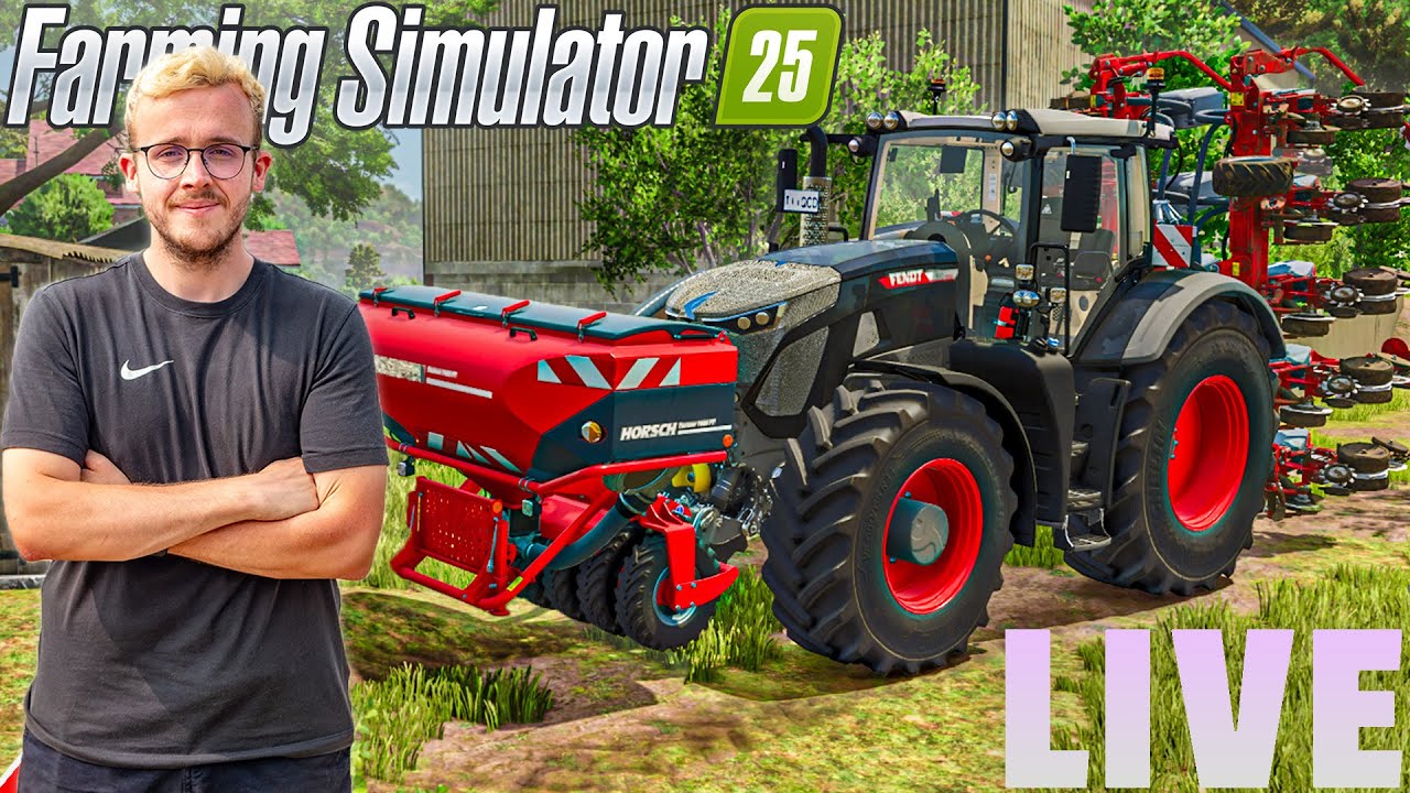 🔴 DU BOULOT CE SOIR sur la Carrière Suivie ! FARMING SIMULATOR 25 #7 ...