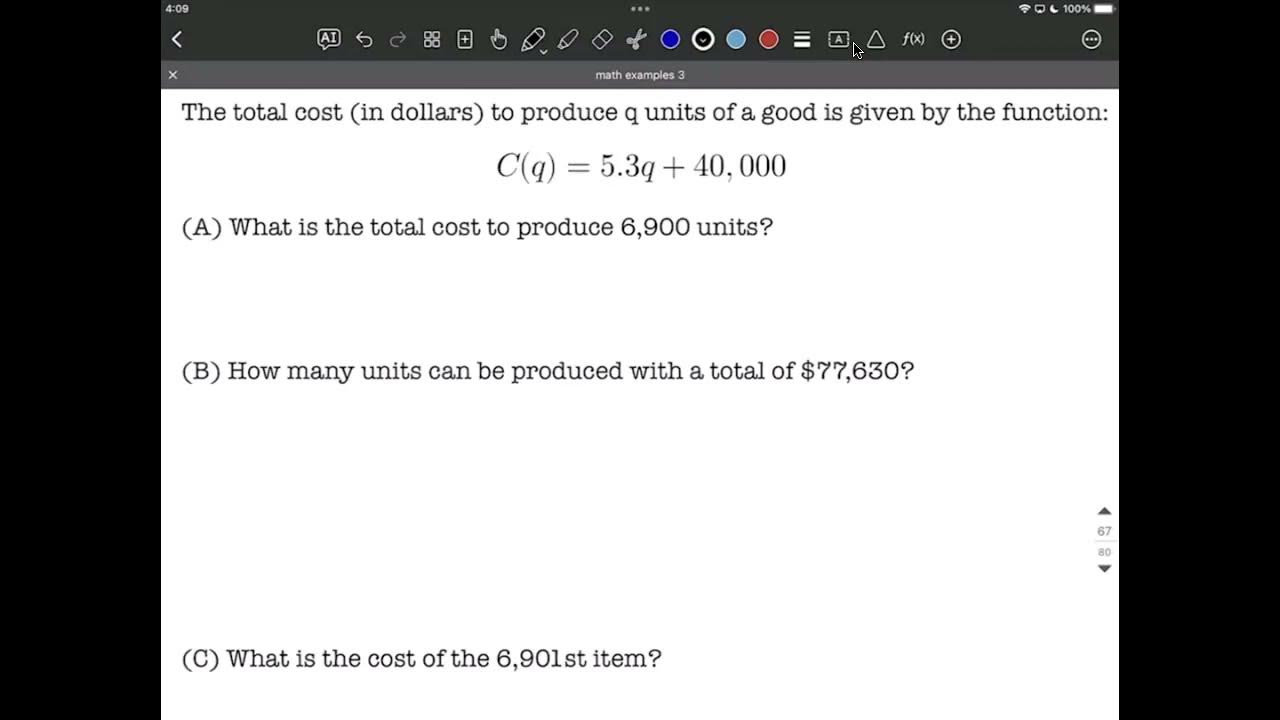 Cost Function | Linear - YouTube